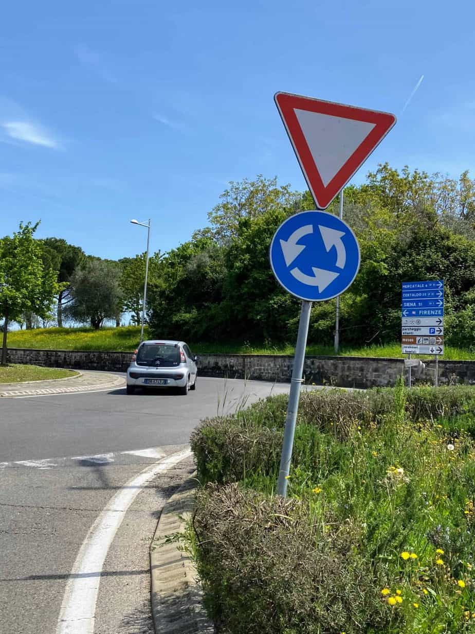 ITALIAN ROAD SIGNS - Guide for Visitors + Printable Booklet - Mom In Italy