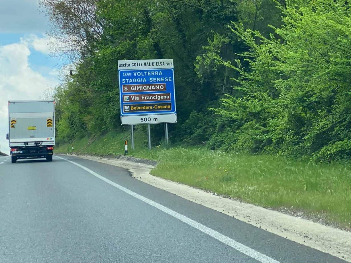 ITALIAN ROAD SIGNS - Guide for Visitors + Printable Booklet - Mom In Italy