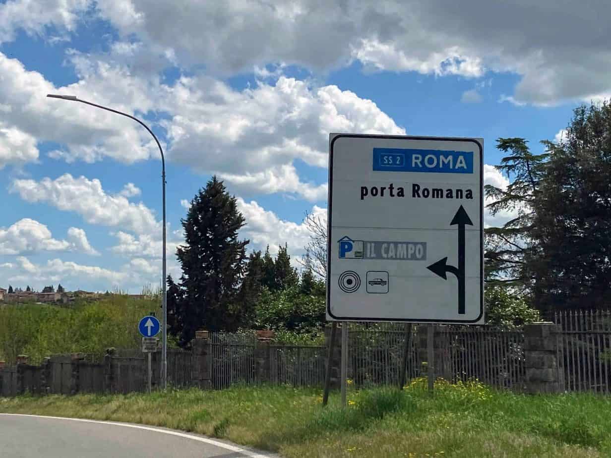 ITALIAN ROAD SIGNS - Guide for Visitors + Printable Booklet - Mom In Italy