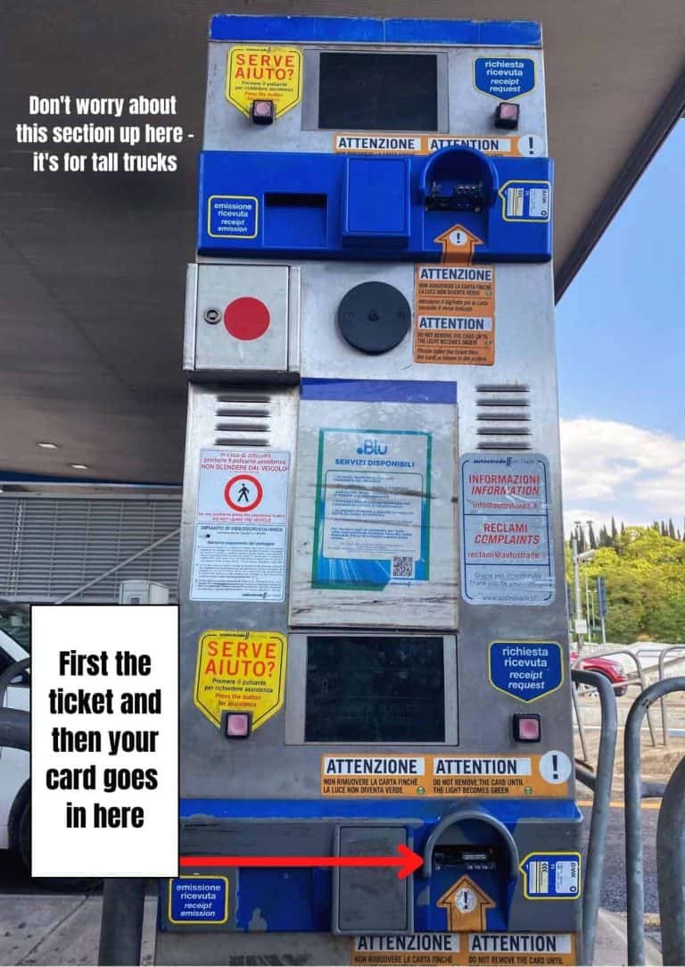 HOW TO PAY TOLLS IN ITALY (Autostrada) – Step-by-Step With Photos - Mom ...