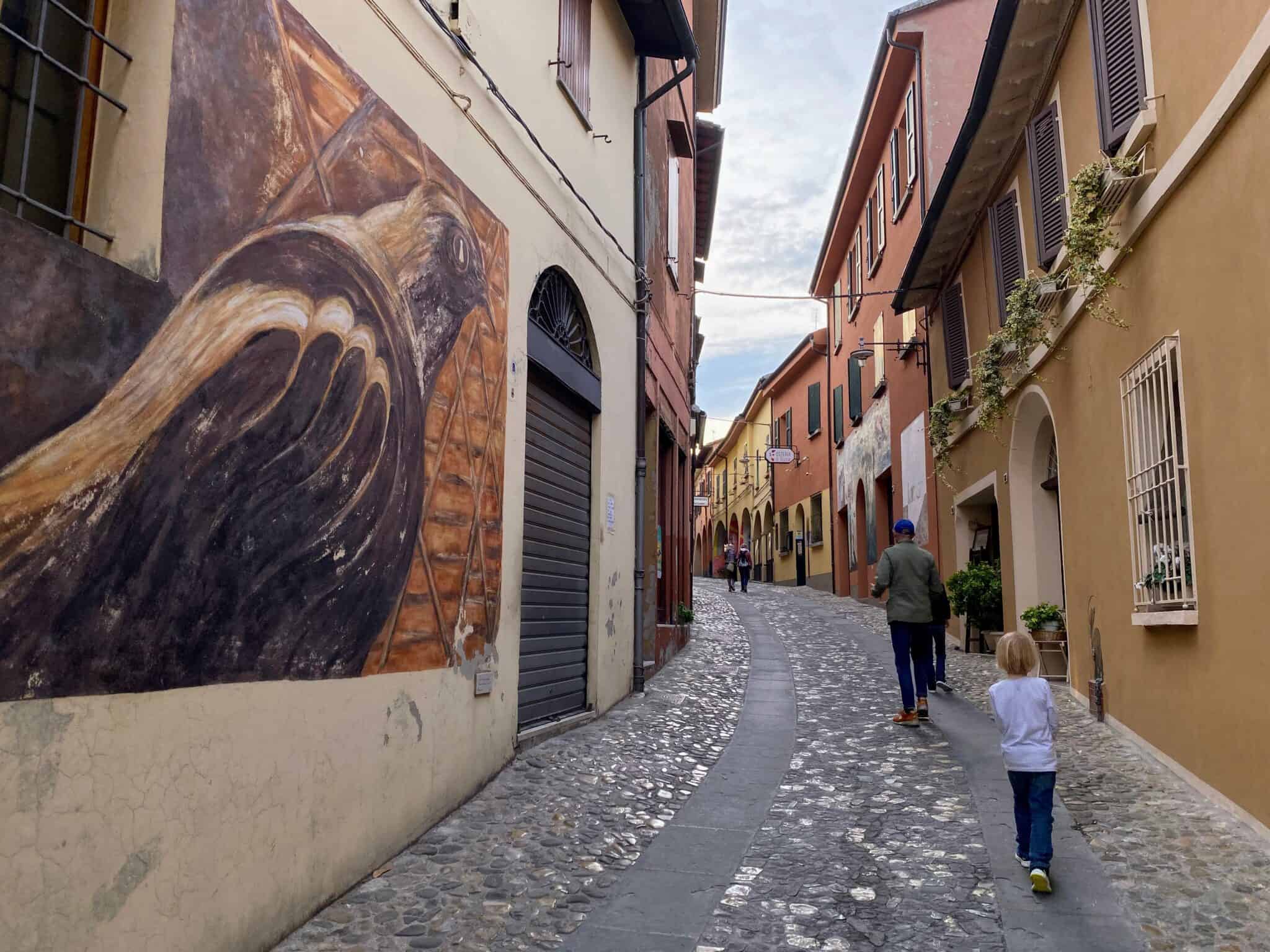 DOZZA – A Mural-Filled Gem in Emilia-Romagna - Mom In Italy